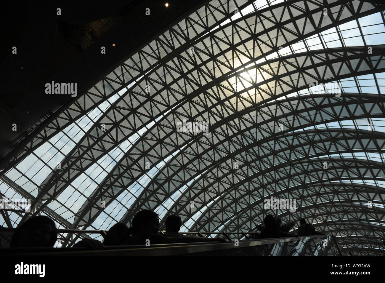 --FILE--Inside view of the New Century Global Center in Chengdu ...