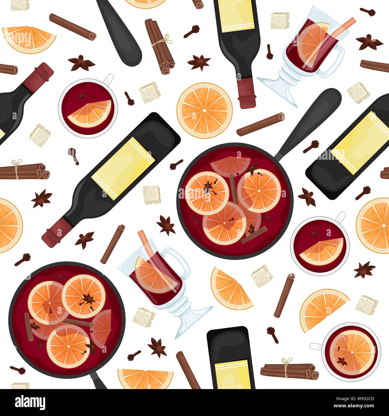 Glass wine white christmas Stock Vector Images - Alamy