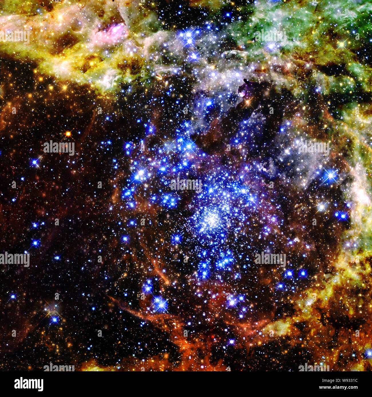 Cosmos. Abstract space wallpaper. Elements of this image furnished by ...