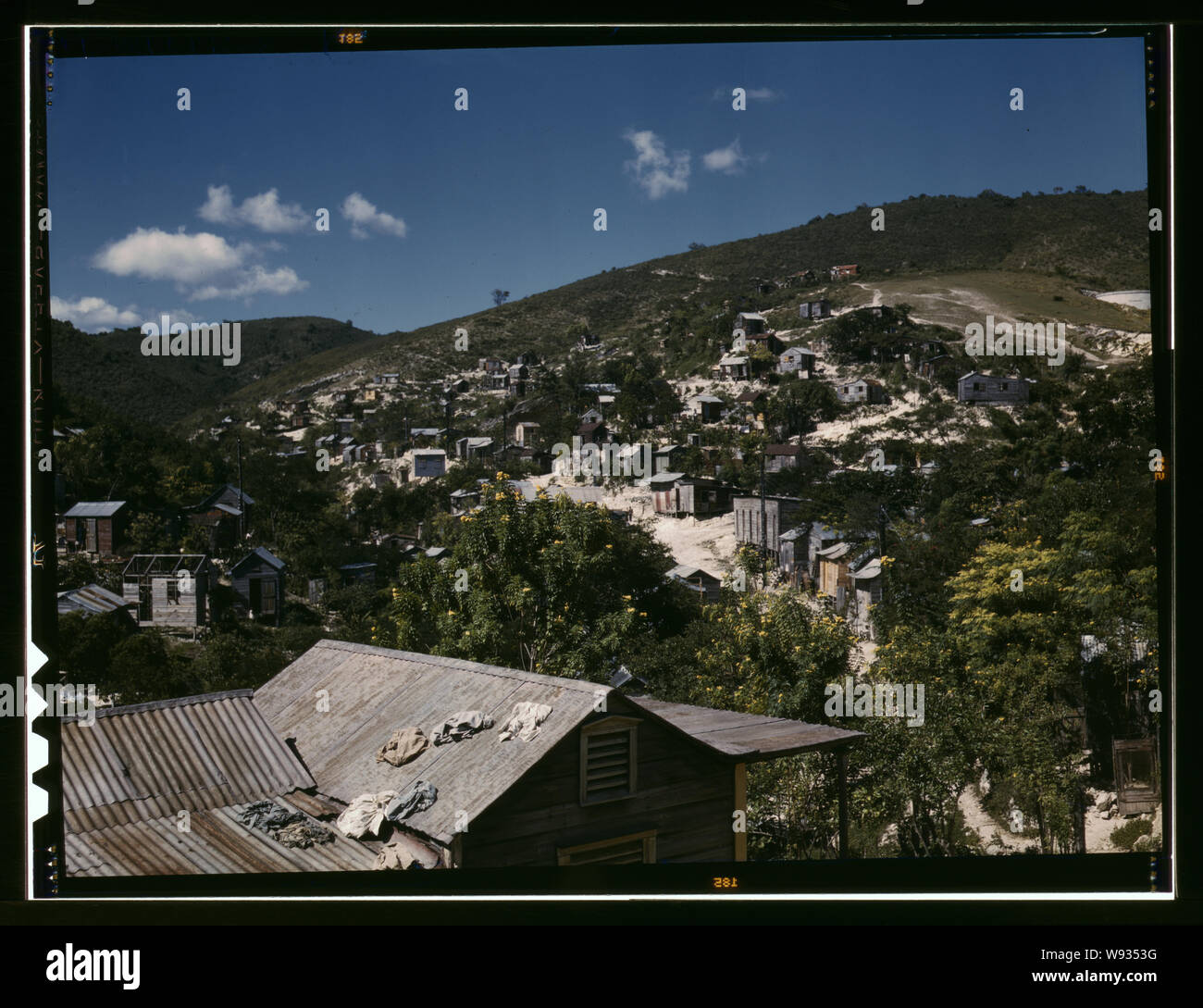 A town in Puerto Rico Stock Photo - Alamy
