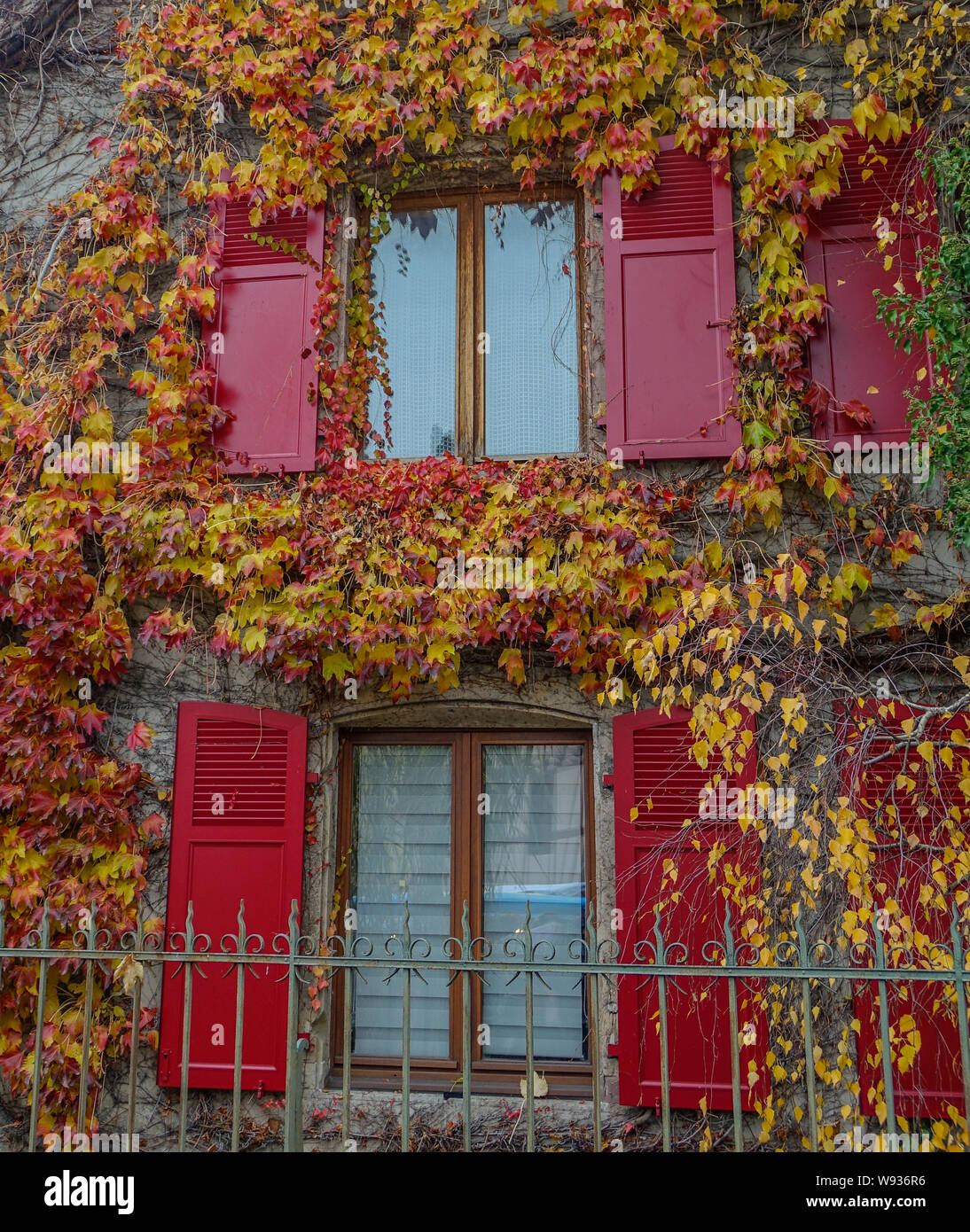 Colmar, France, Europe - November 25, 2016: Facade of the ancient ...
