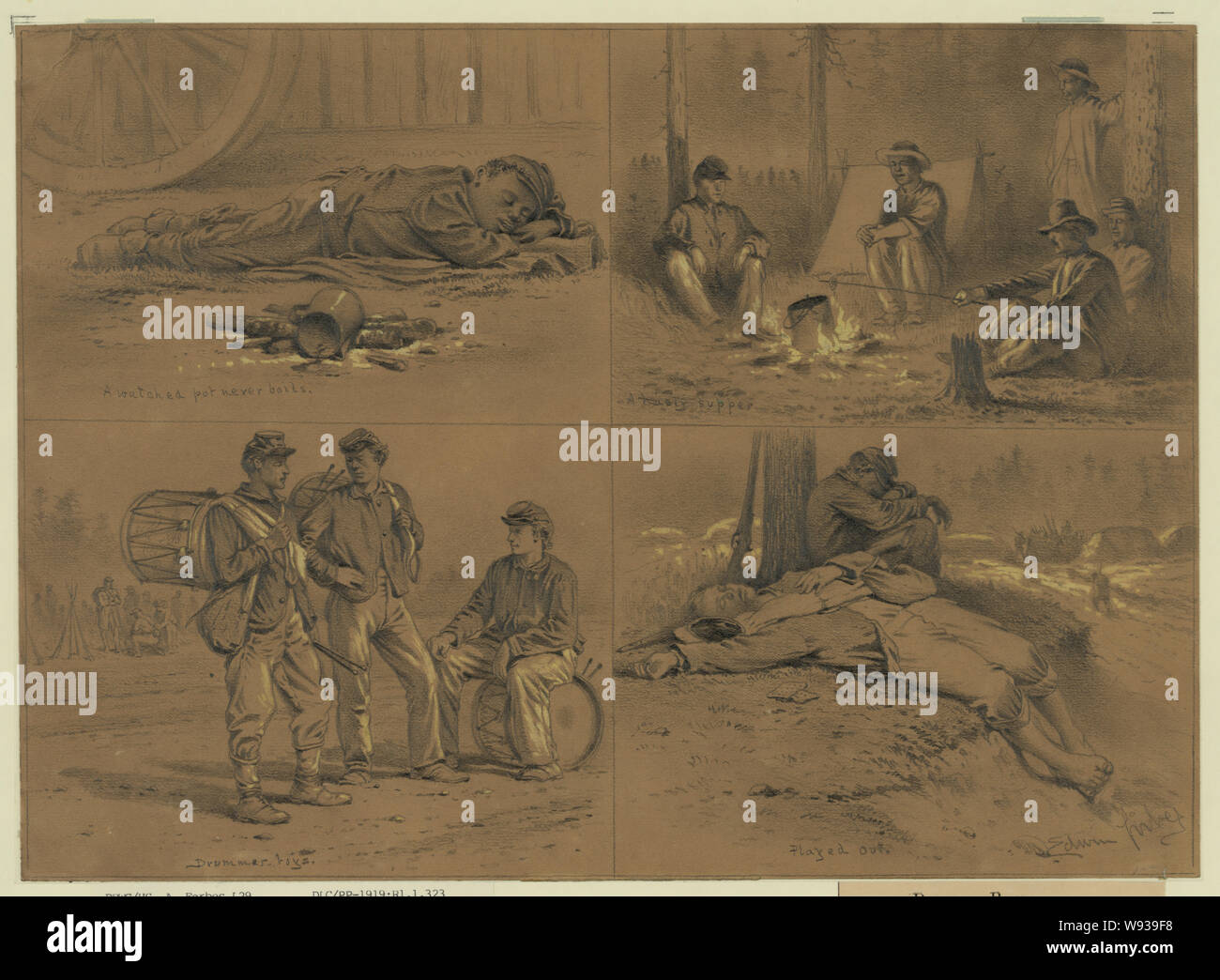 American civil war drummer boys hi-res stock photography and images - Alamy