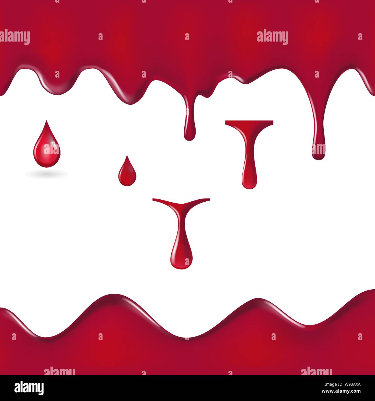 Blood flow red paint Stock Vector Images - Alamy