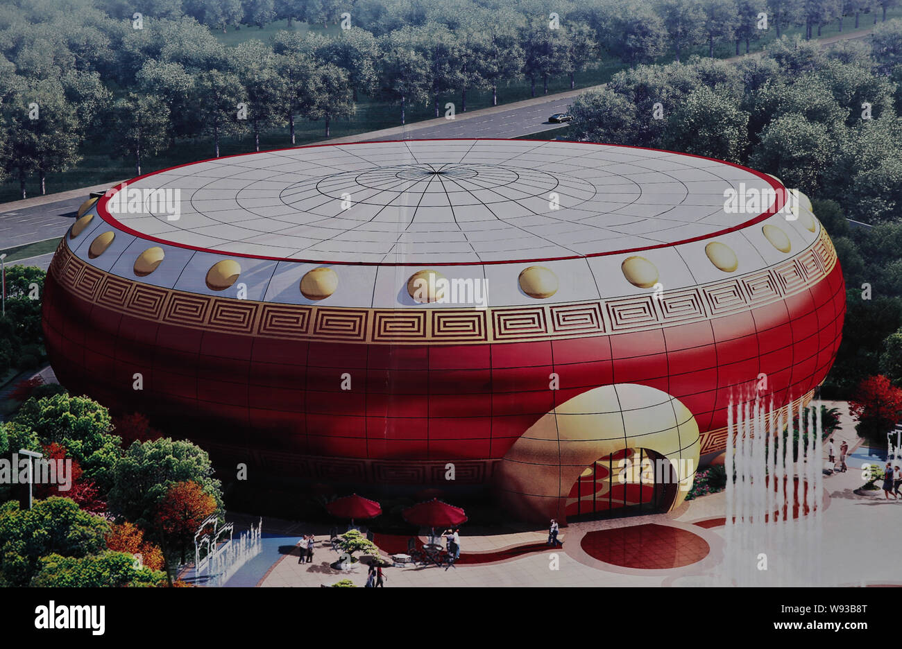 Drum shaped building hi-res stock photography and images - Alamy