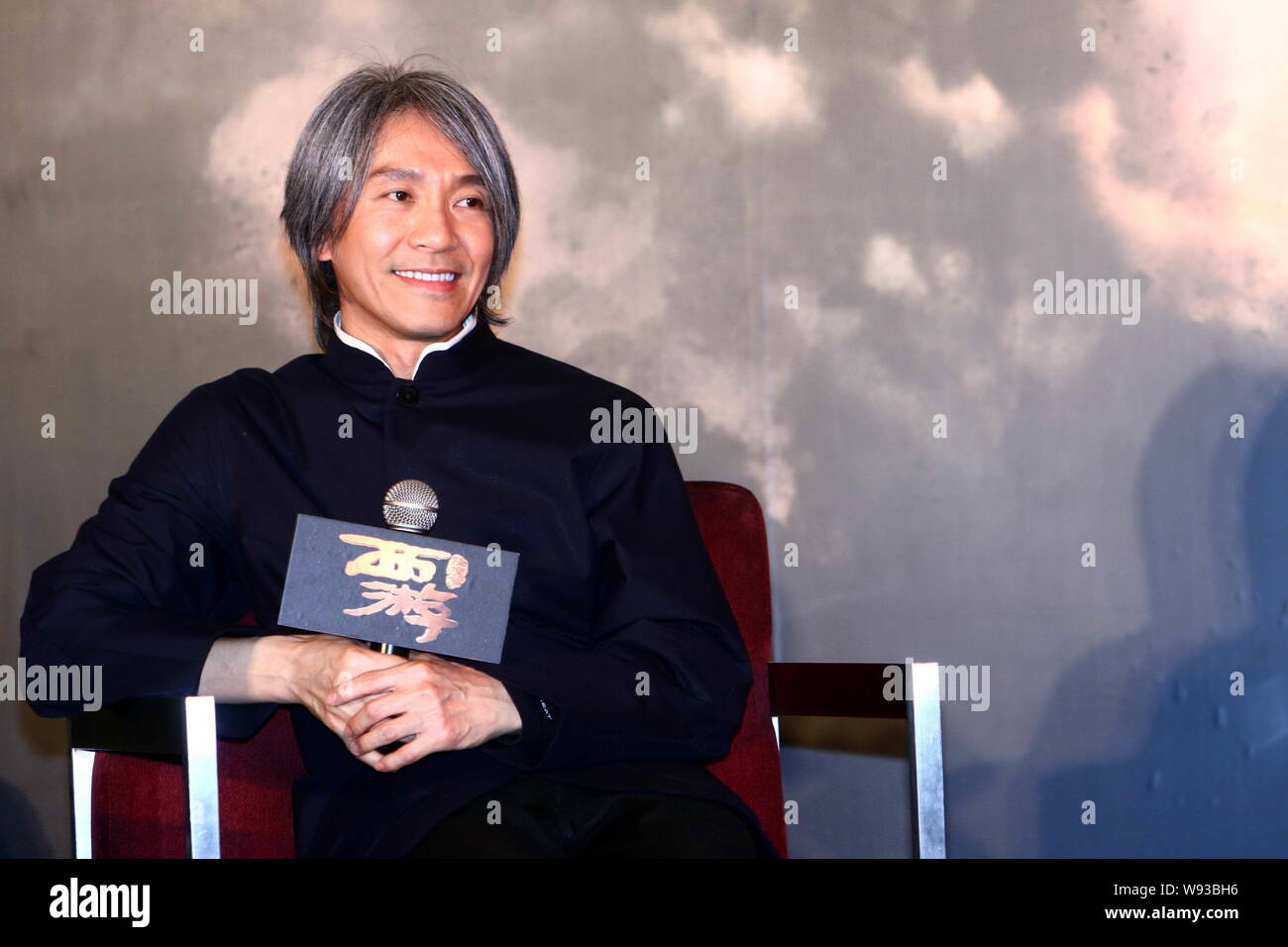 Hong Kong actor and director Stephen Chow smiles during a press ...