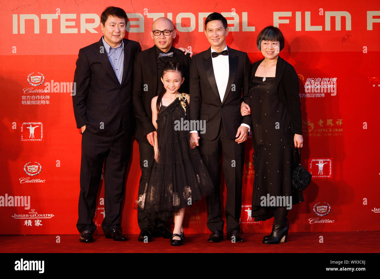 (From second right to left) Hong Kong actor Nick Cheung Ka-fai, 10-year ...