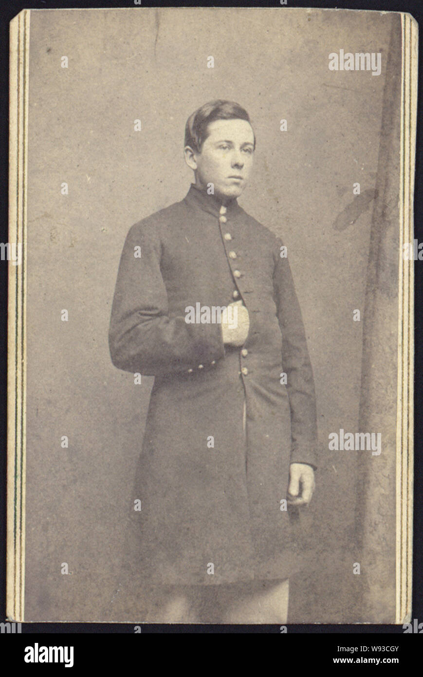 A.C. Slitson (Franklin), three-quarter length studio portrait, standing ...