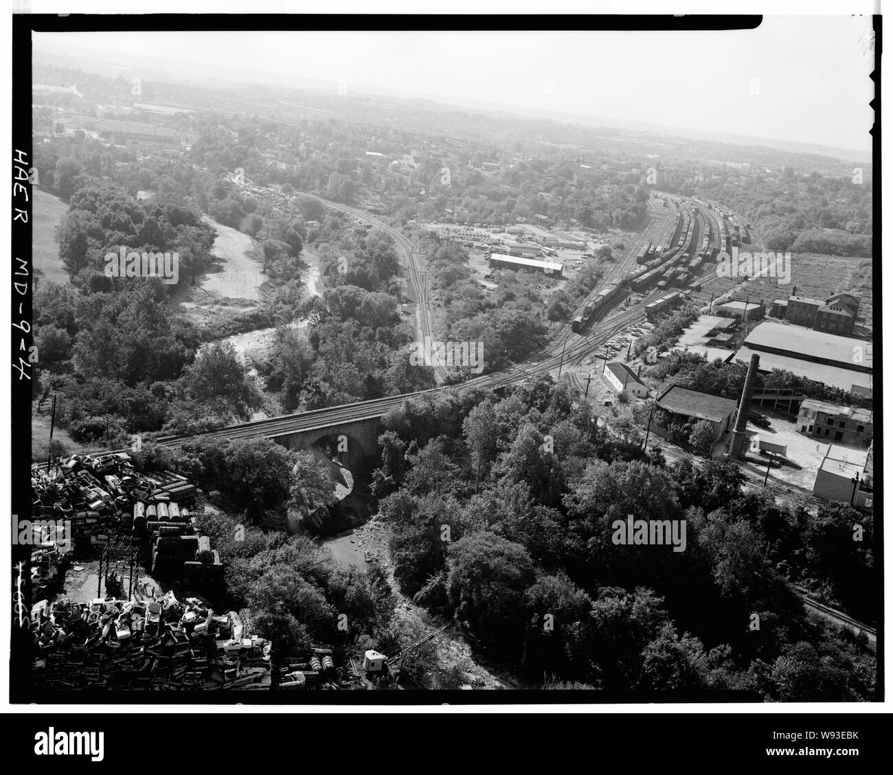 Aerial viaduct Cut Out Stock Images & Pictures - Alamy