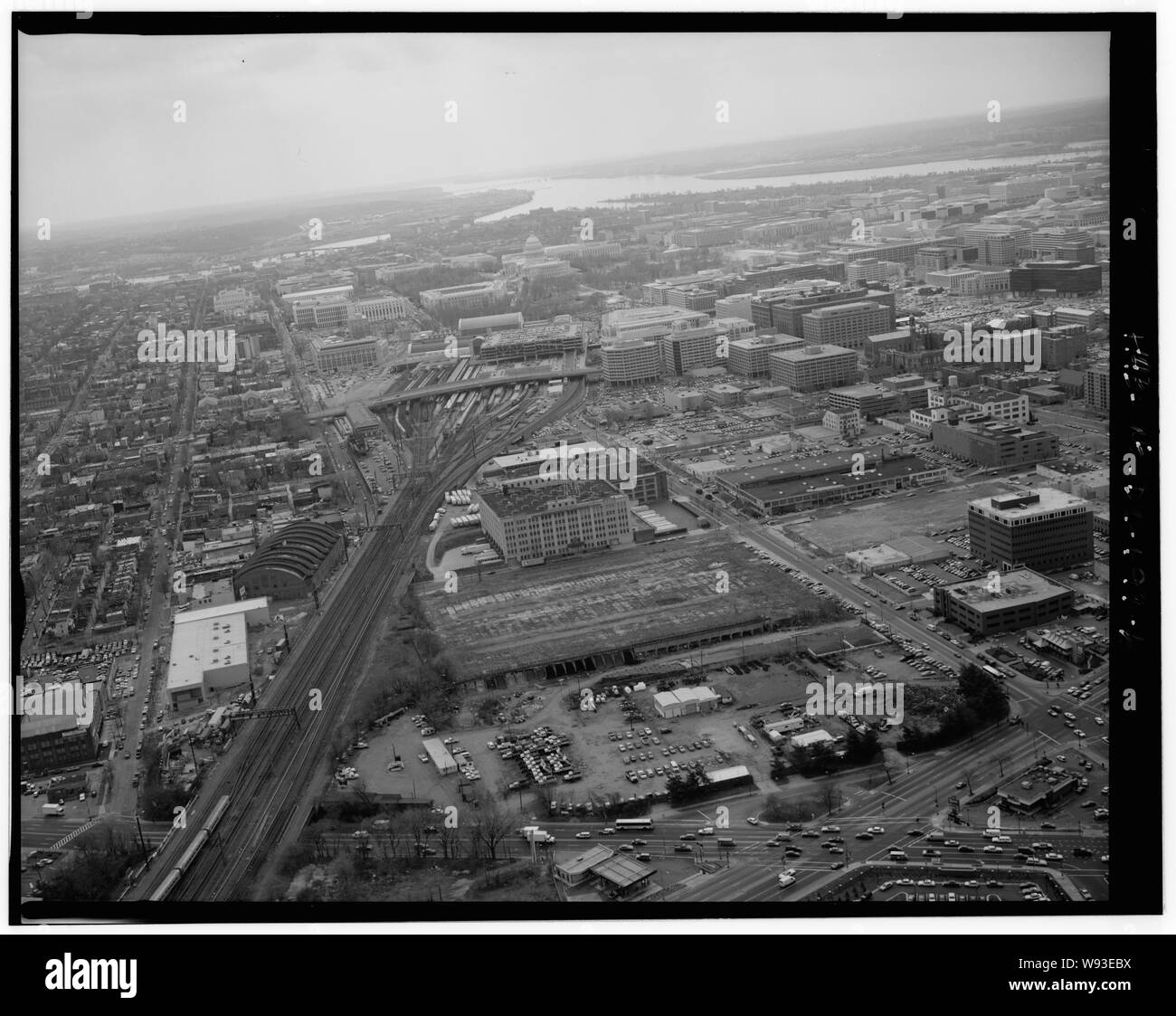 Washington dc aerial Black and White Stock Photos & Images - Alamy