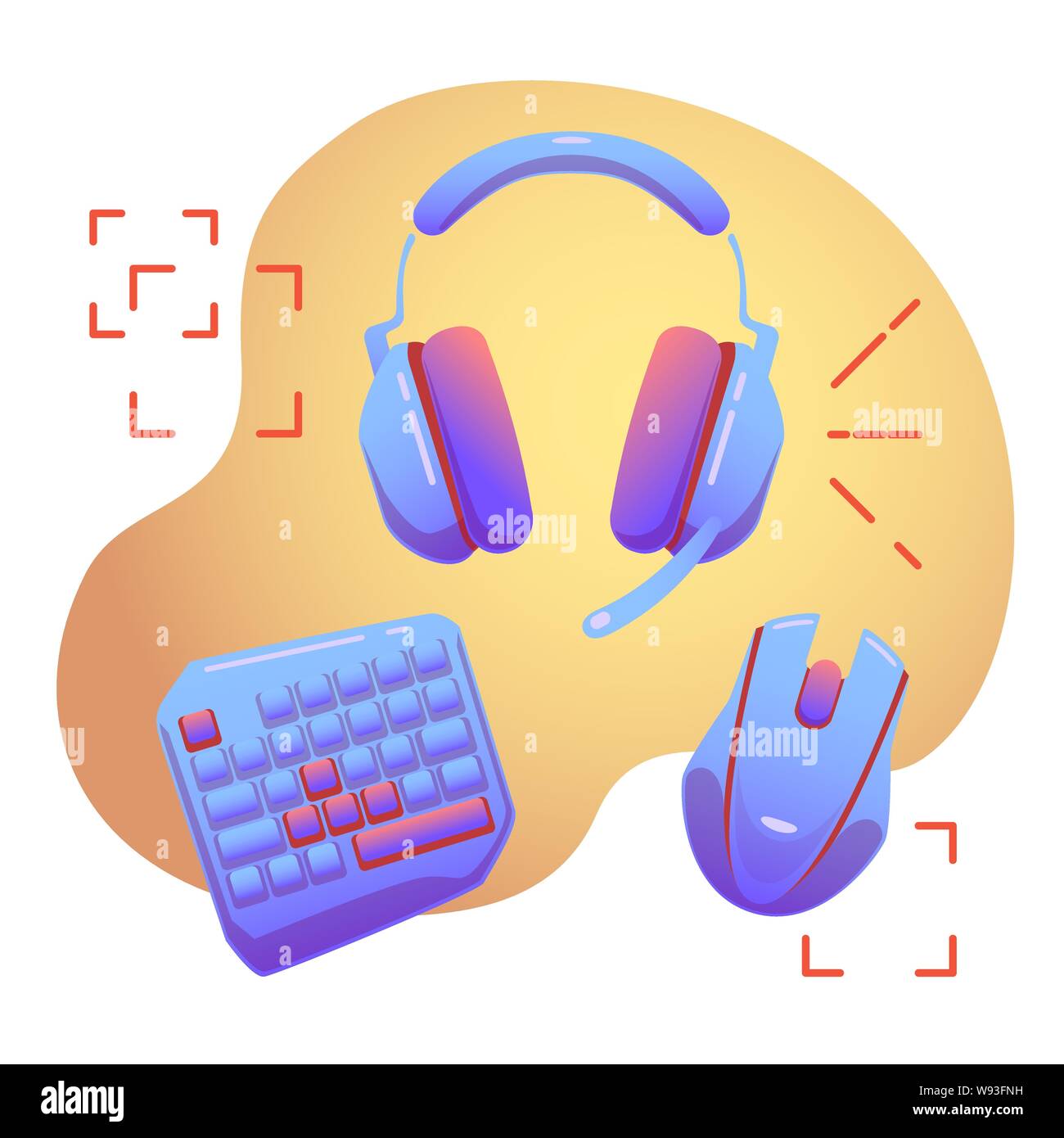 Computer keyboard mouse symbol logo hi-res stock photography and images ...