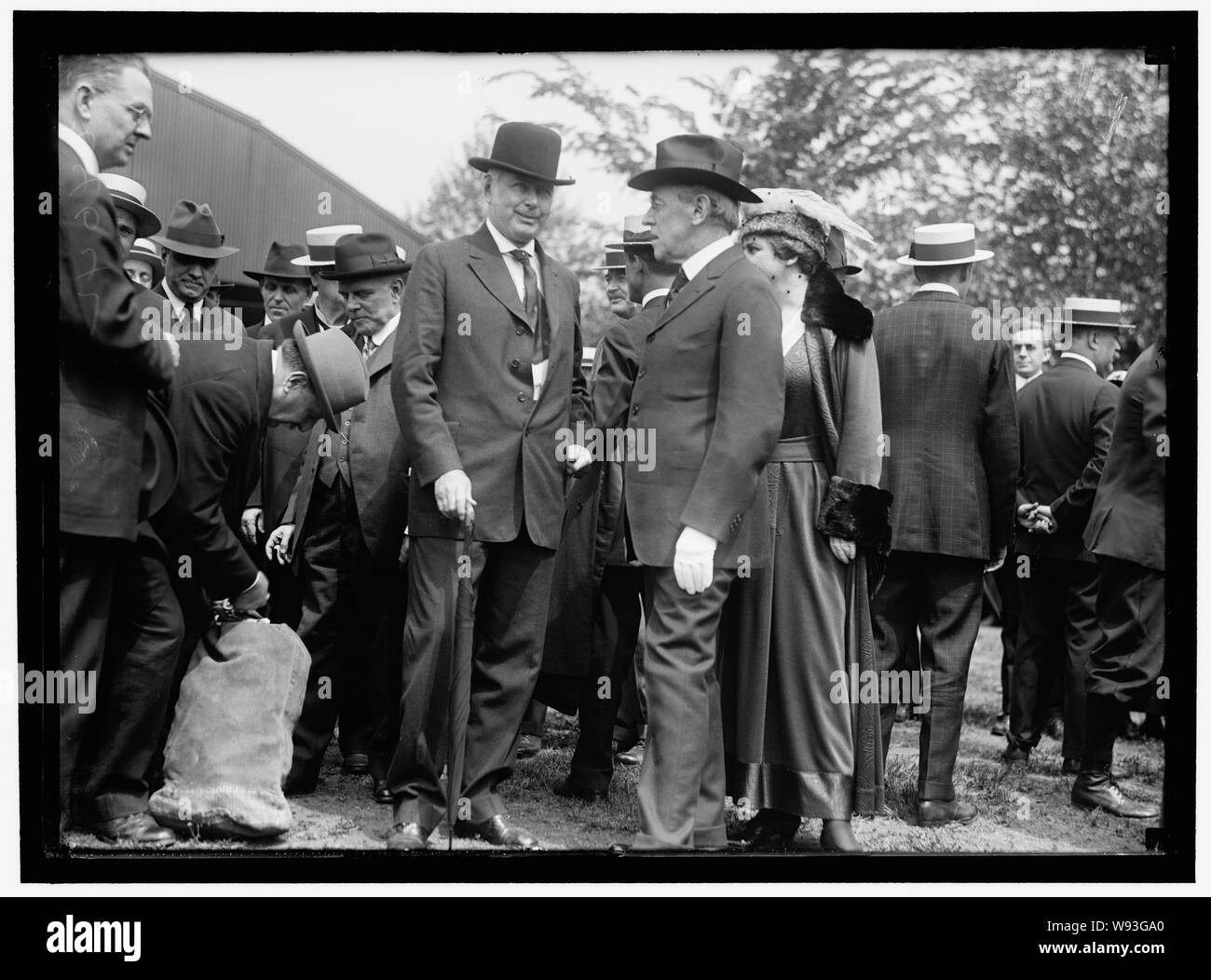 AIR MAIL. INAUGURATION OF SERVICE, POLO FIELD. POSTMASTER GENERAL ...