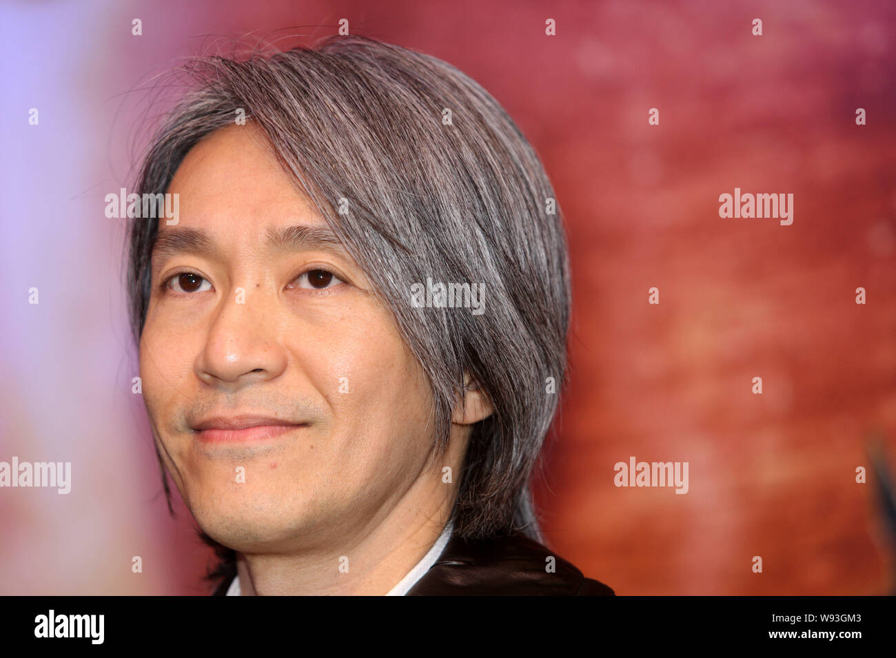 Hong Kong actor and director Stephen Chow looks on during a press ...