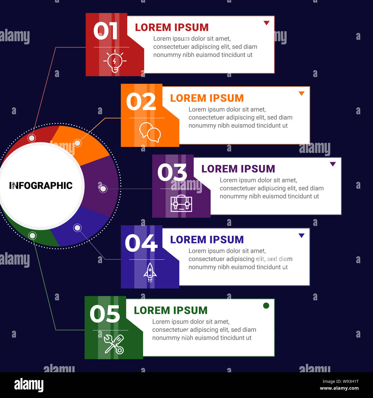 Infographic layout hi-res stock photography and images - Alamy