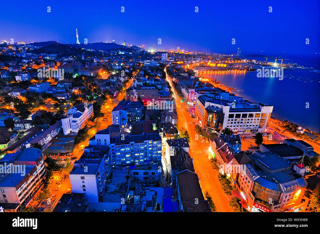 Qingdao city hi-res stock photography and images - Alamy