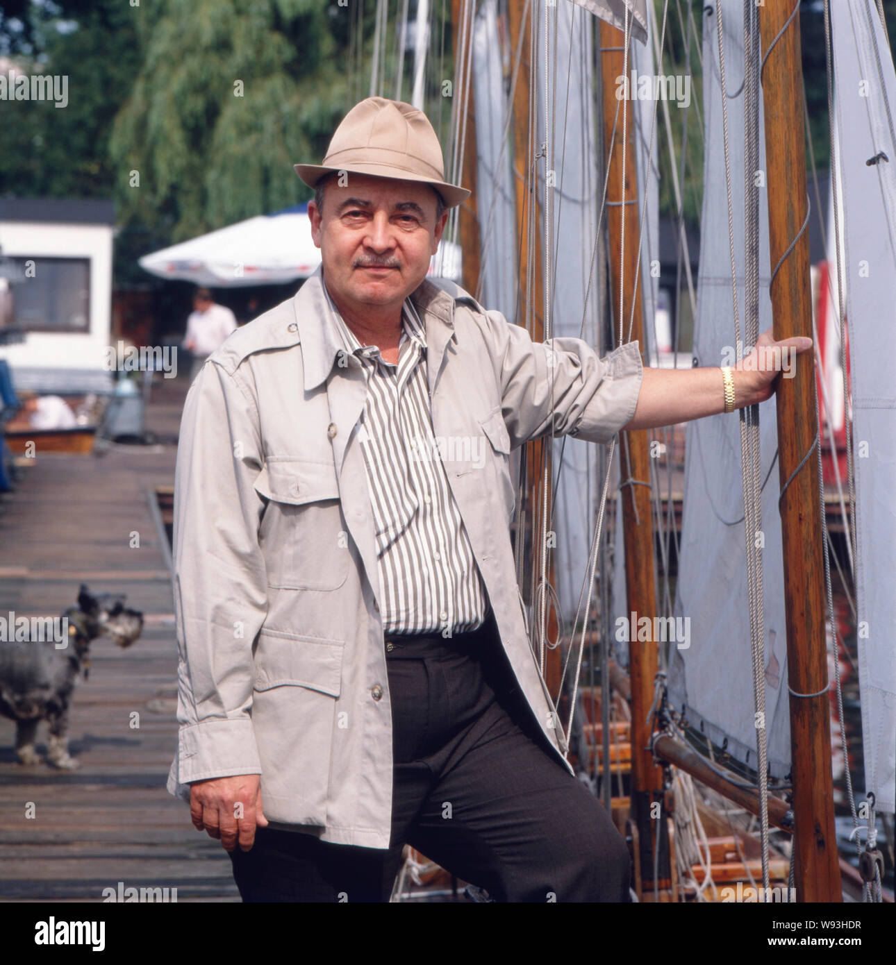 Porträtfoto des US-amerikanische Schauspieler John Hillerman ...