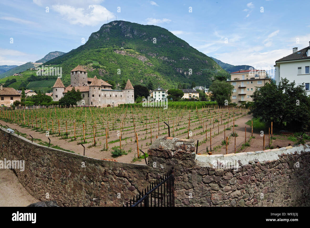 Feudal Maretsch Castle Castello Mareccio Stock Photo - Alamy