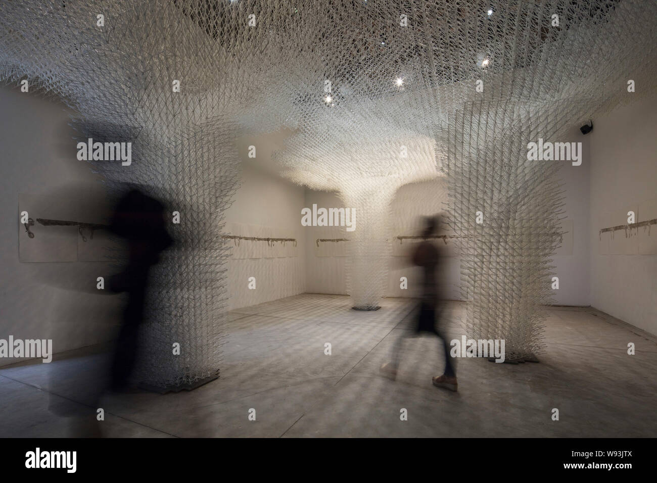 Lala. Cloud Pergola at Venice Biennale 2018, Venice, Italy. Architect: Ai Build , 2018 Stock ...