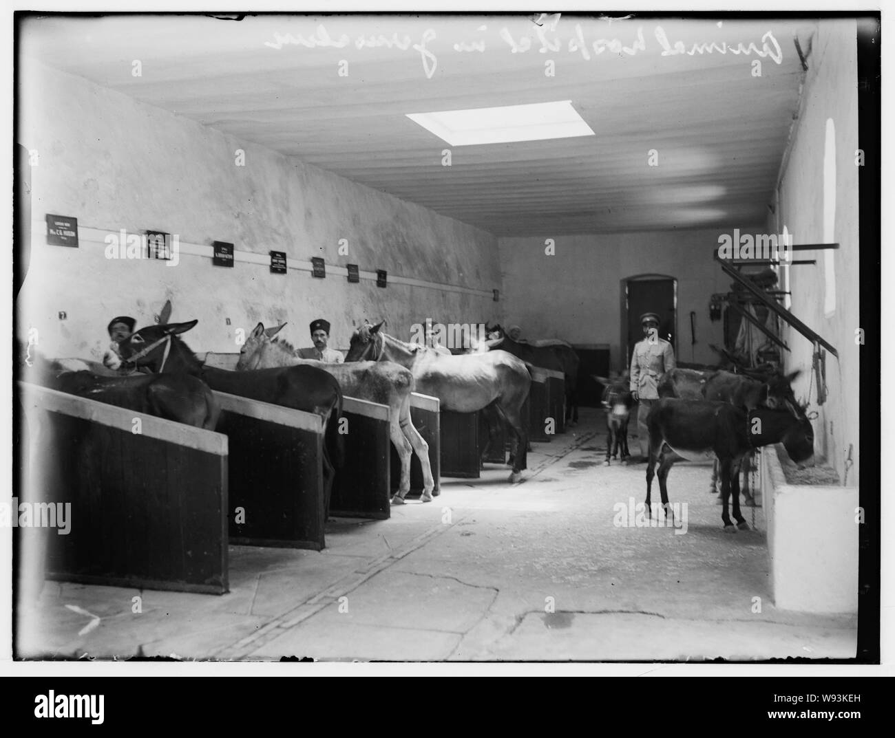 Jerusalem hospital Black and White Stock Photos & Images - Alamy