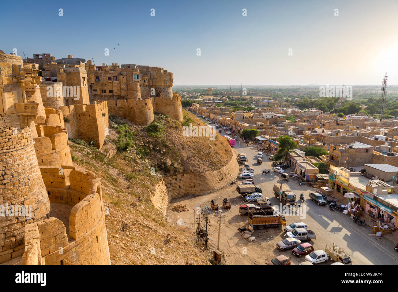 Beautiful panorama golden fort hi-res stock photography and images - Alamy