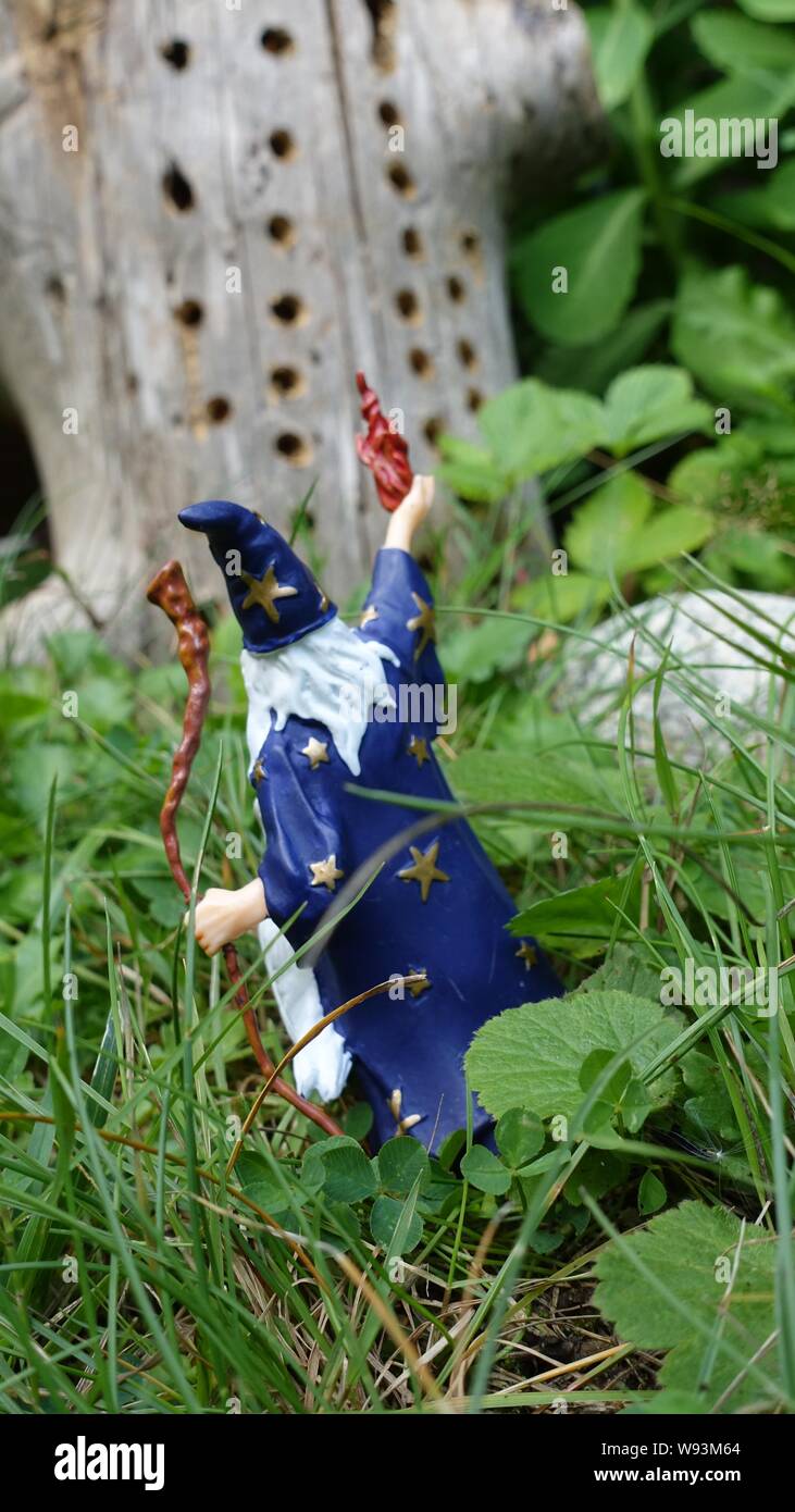 photograph representing Merlin the magician Stock Photo - Alamy