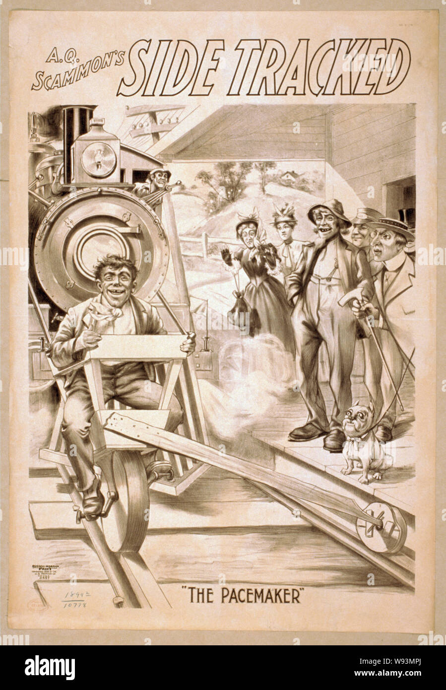 A.Q. Scammon's Side tracked Stock Photo - Alamy