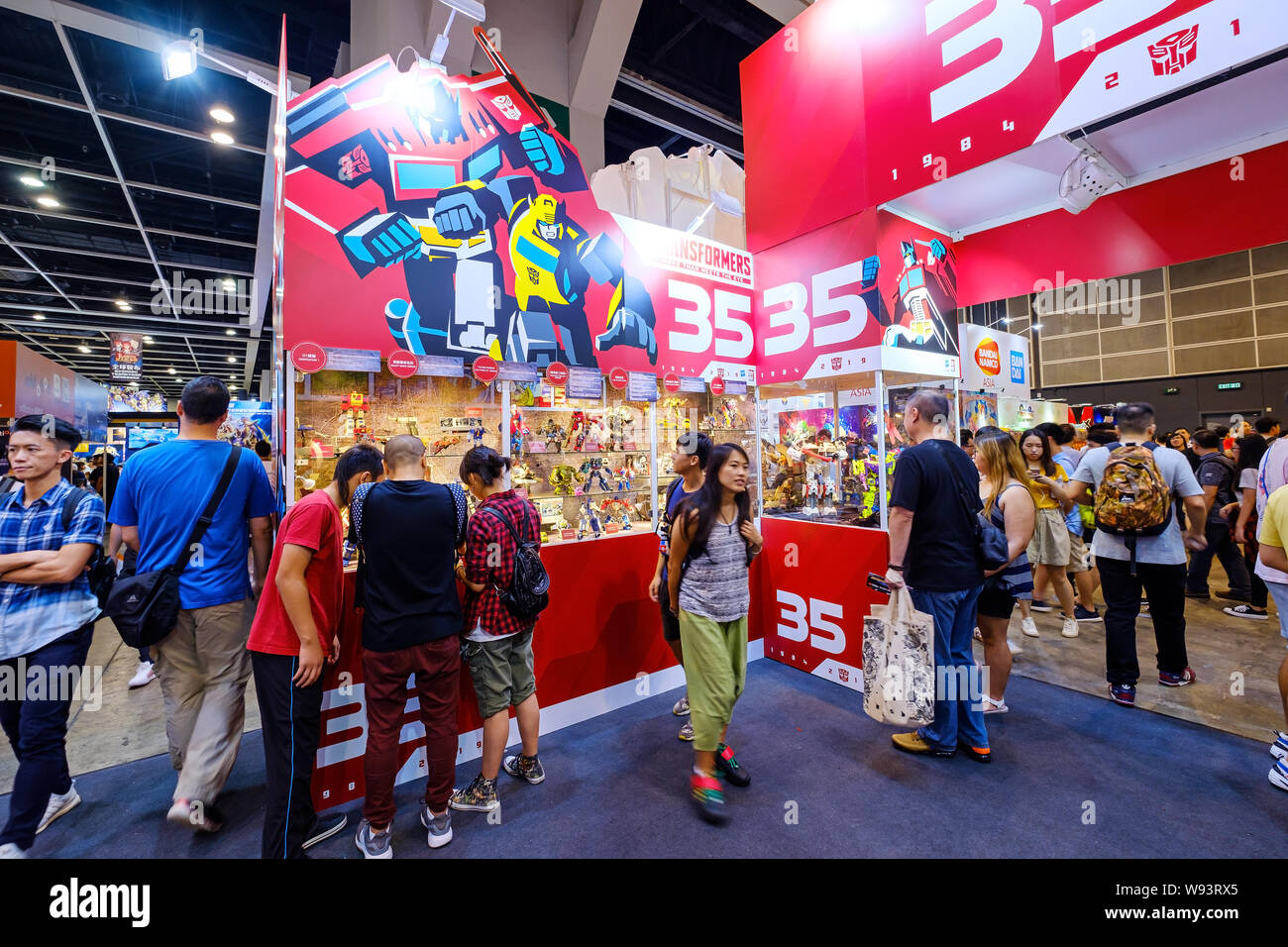 Hong Kong - July 30, 2019: Visitors and customers seen at Transformers ...