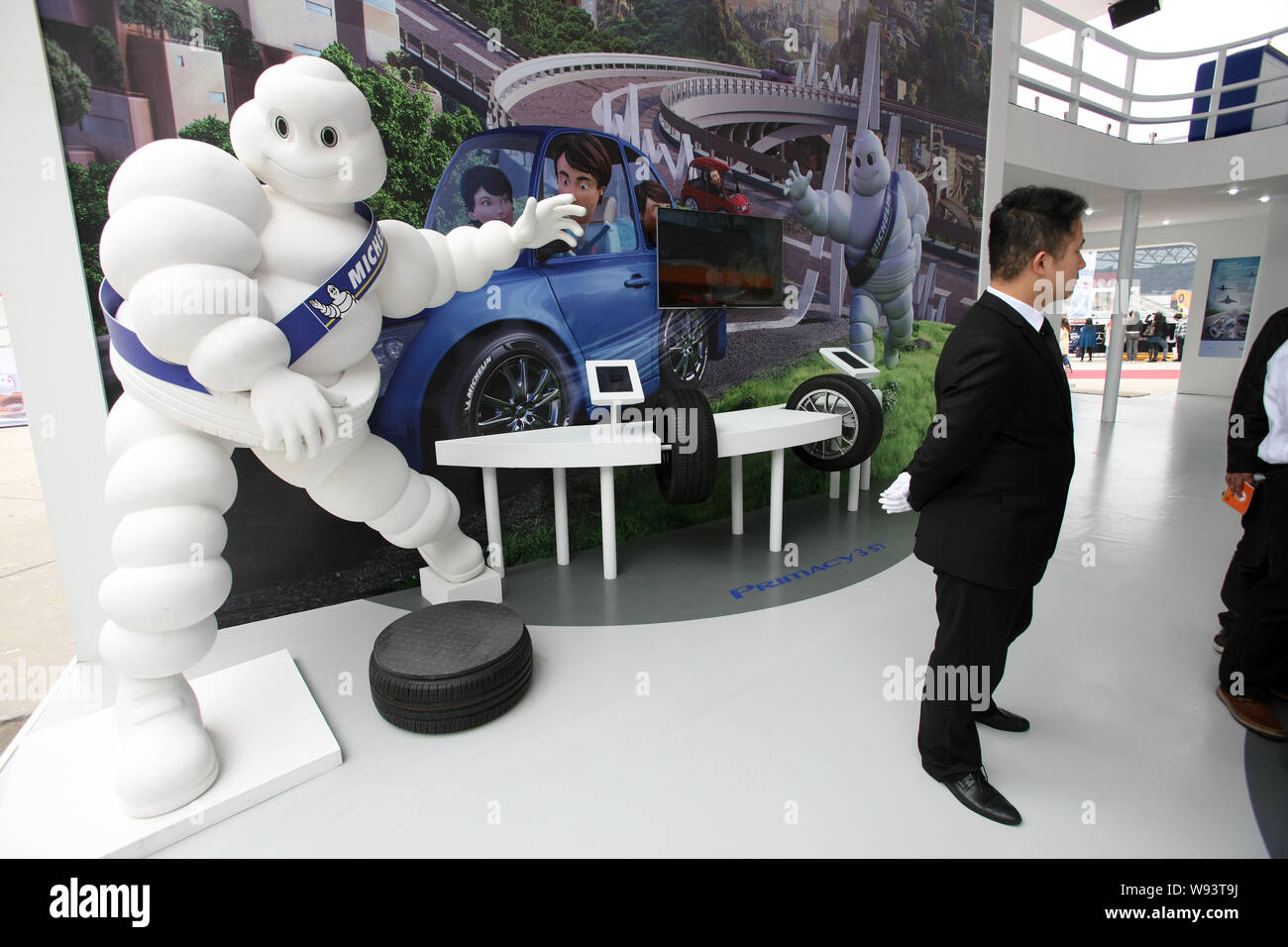 Michelin tyre employee hi-res stock photography and images - Alamy