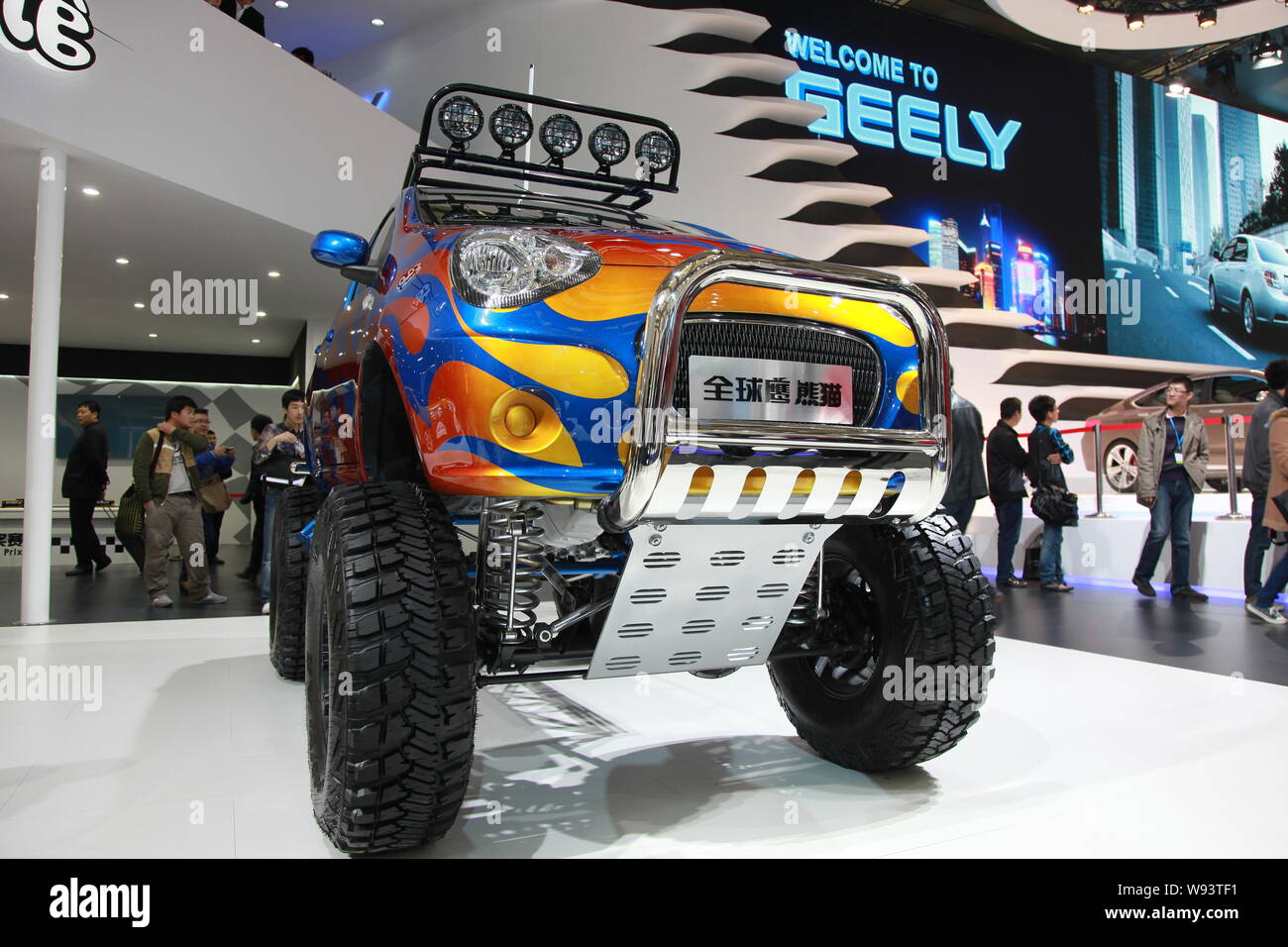 A refitted Gleagle Panda of Geely is displayed during the 15th Shanghai ...