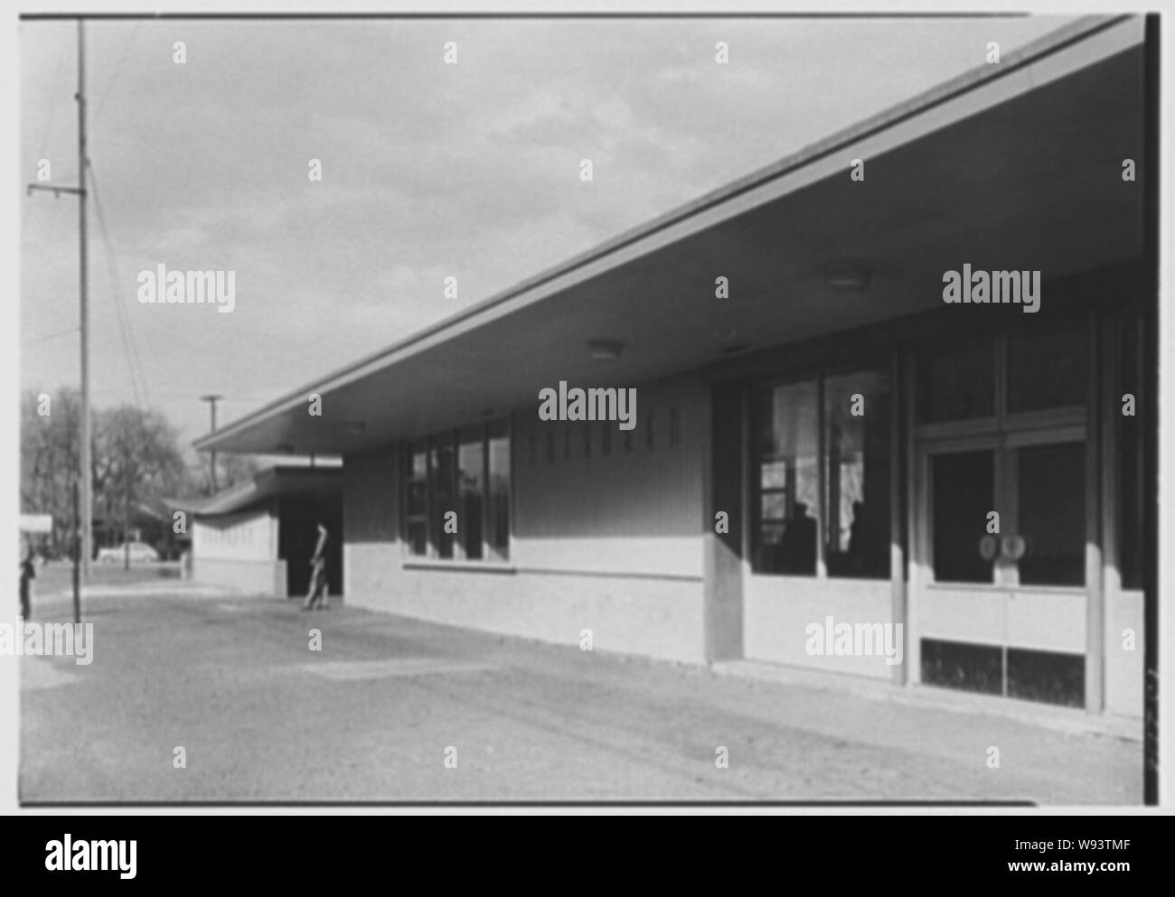 Aberdeen Station, Pennsylvania Railroad, Aberdeen, Maryland Stock Photo ...