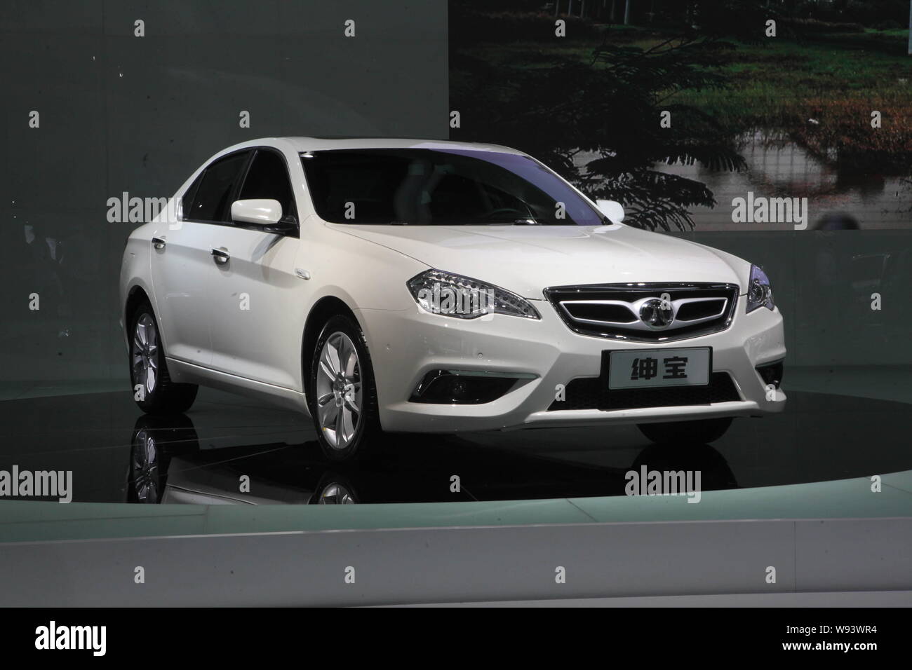 --FILE--A Senova car of BAIC Motor is displayed during the 10th China ...