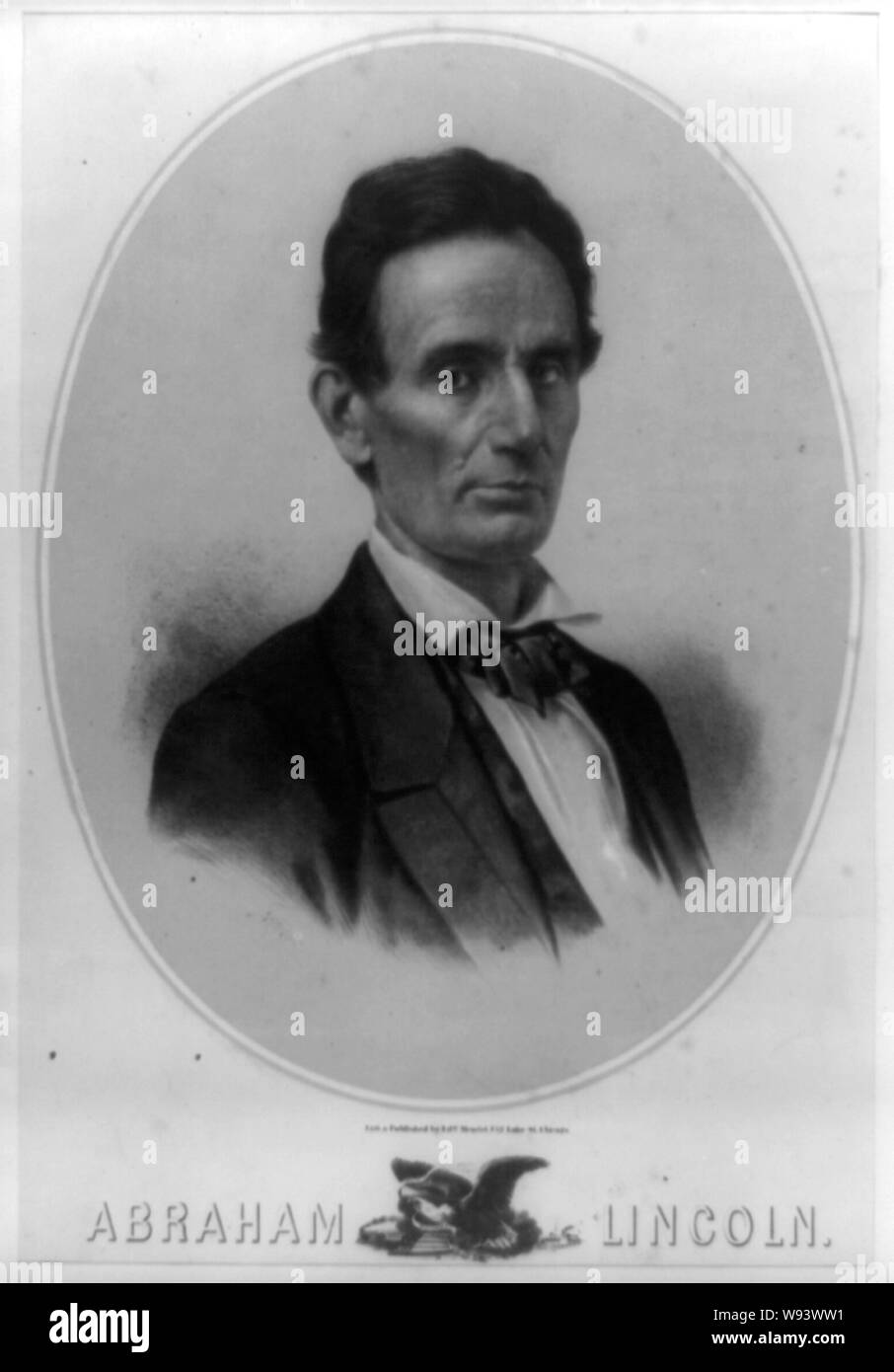 Abraham Lincoln Abstract: An early campaign portrait of Republican ...