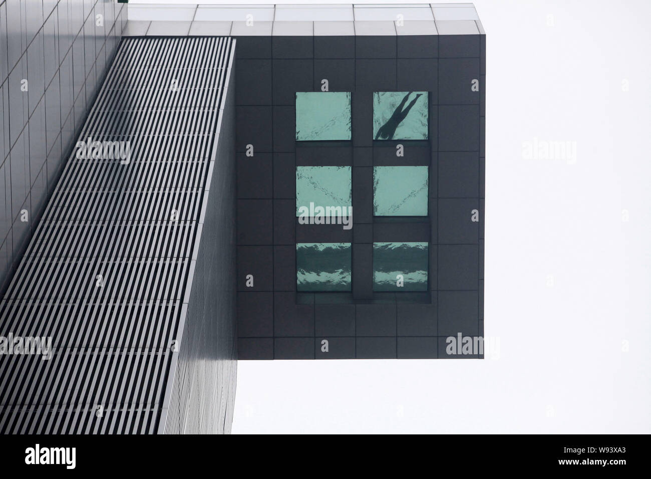 Glass swimming pool shanghai hi-res stock photography and images - Alamy