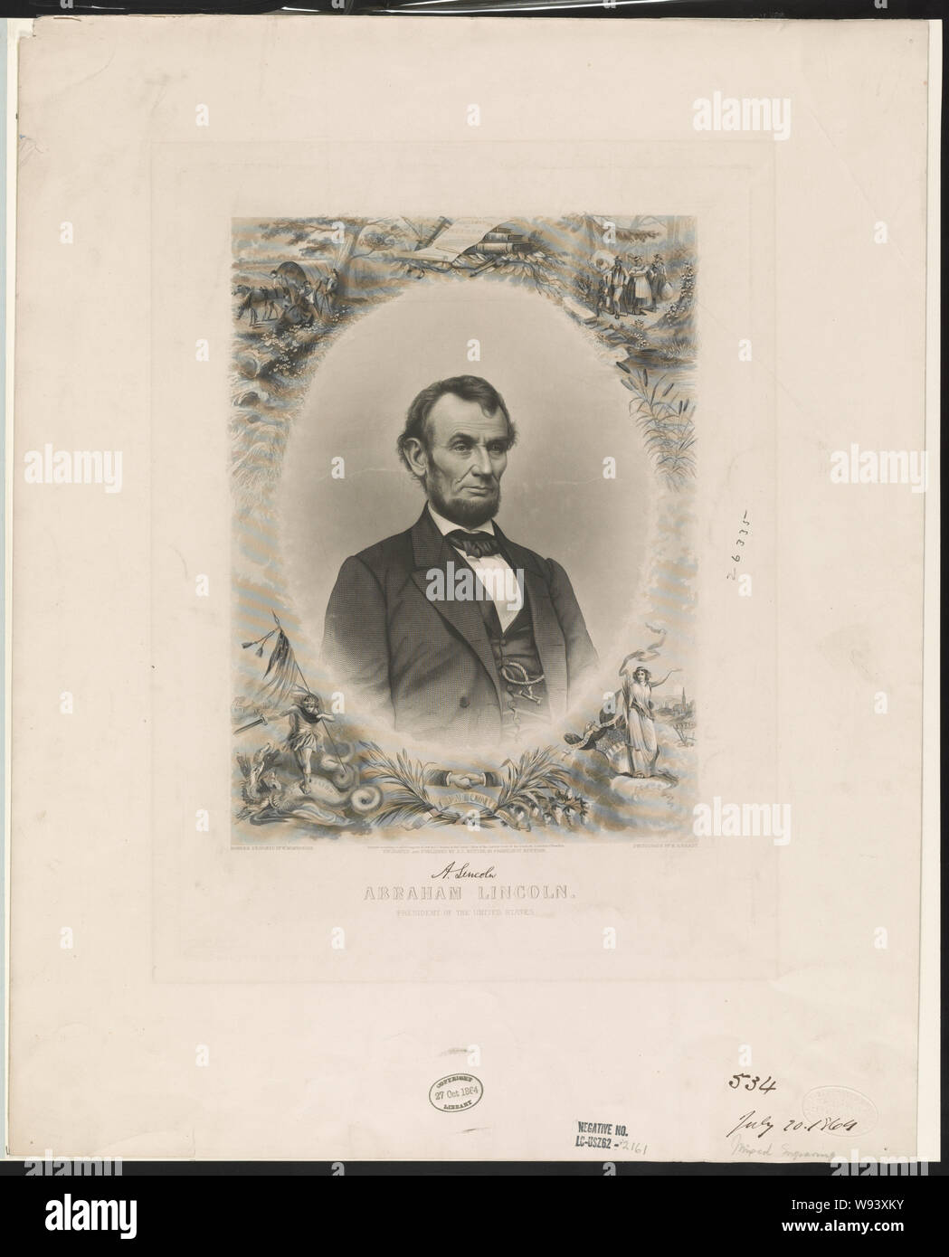 Abraham lincoln proclamation freedom hi-res stock photography and ...