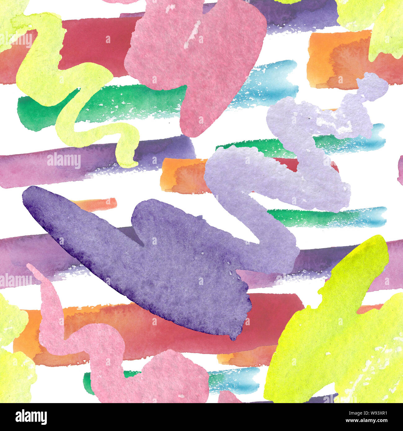 Abstract watercolor paper splash shapes isolated drawing. Watercolor ...