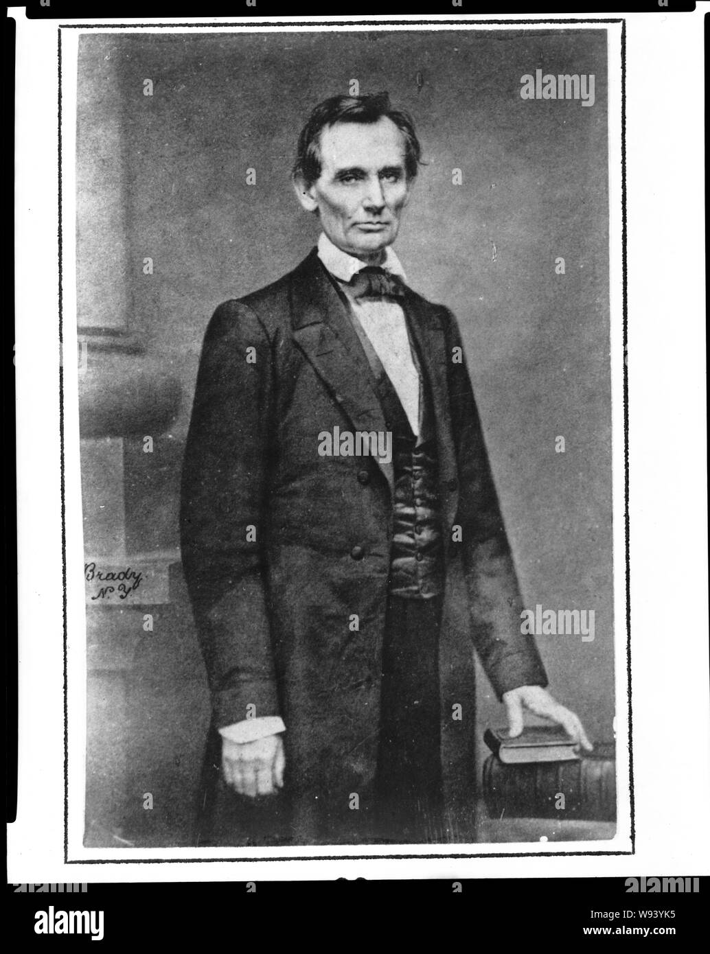 Abraham Lincoln, candidate for U.S. president, three-quarter length ...