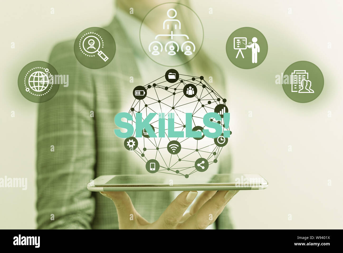 Handwriting text Skills. Conceptual photo ability do something very ...