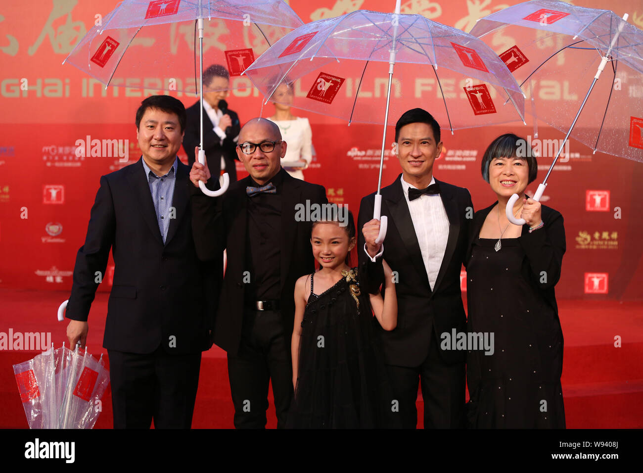 (From second right to left) Hong Kong actor Nick Cheung Ka-fai, 10-year ...