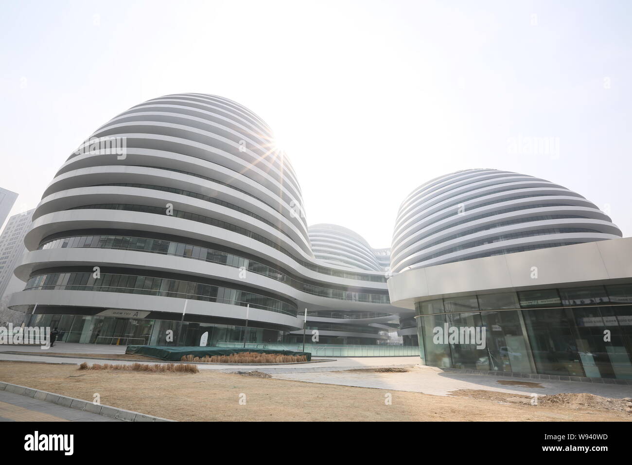 --FILE--View of the Galaxy SOHO, designed by Zaha Hadid and developed ...