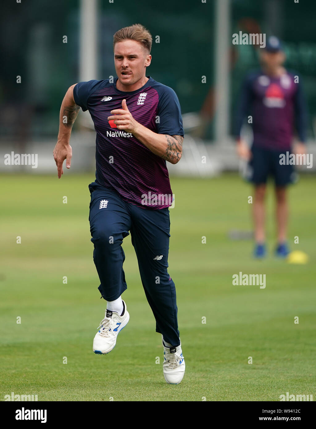 Jason Roy during a nets session at Lord's, London Stock Photo - Alamy