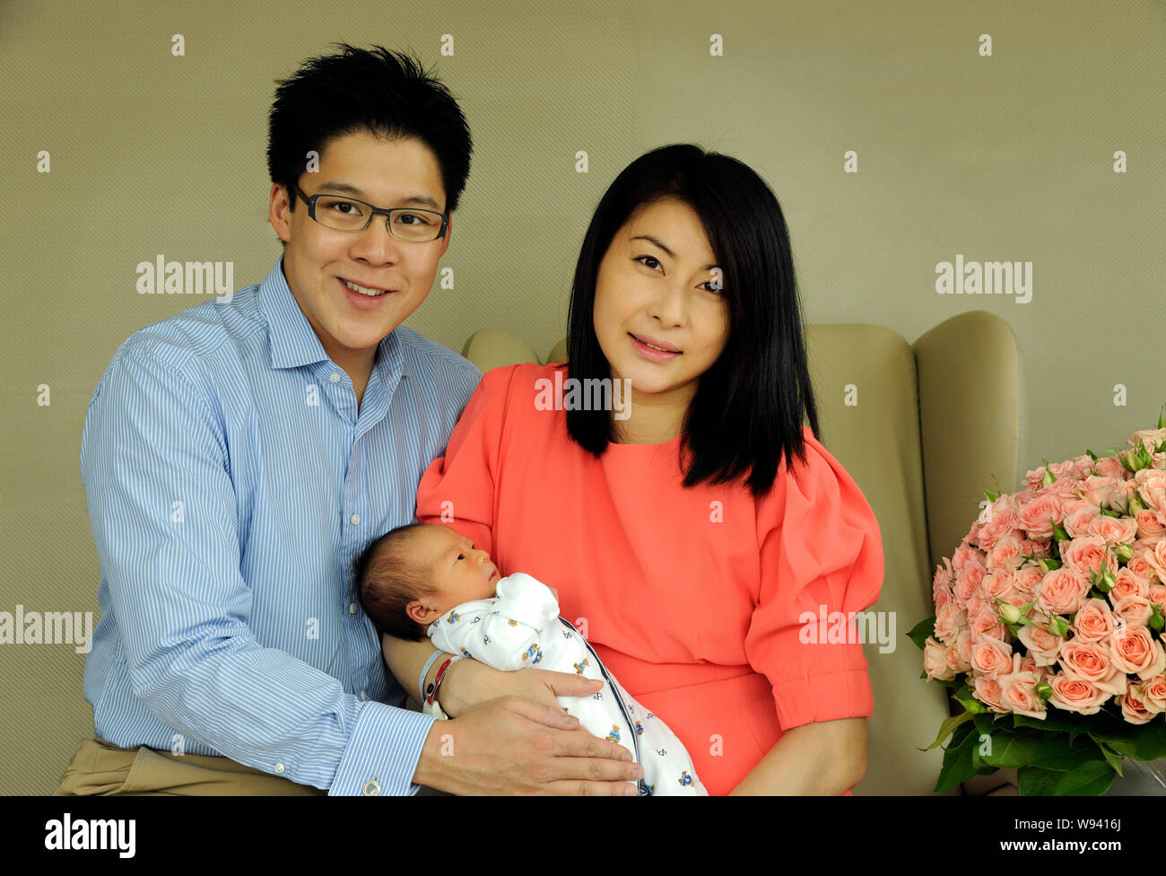 This handout pictured released by Kenneth Fok, husband of Chinese ...