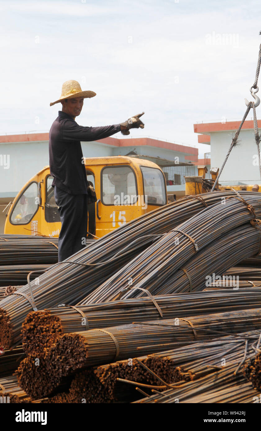 Steel rebars steel rebar hi-res stock photography and images - Alamy