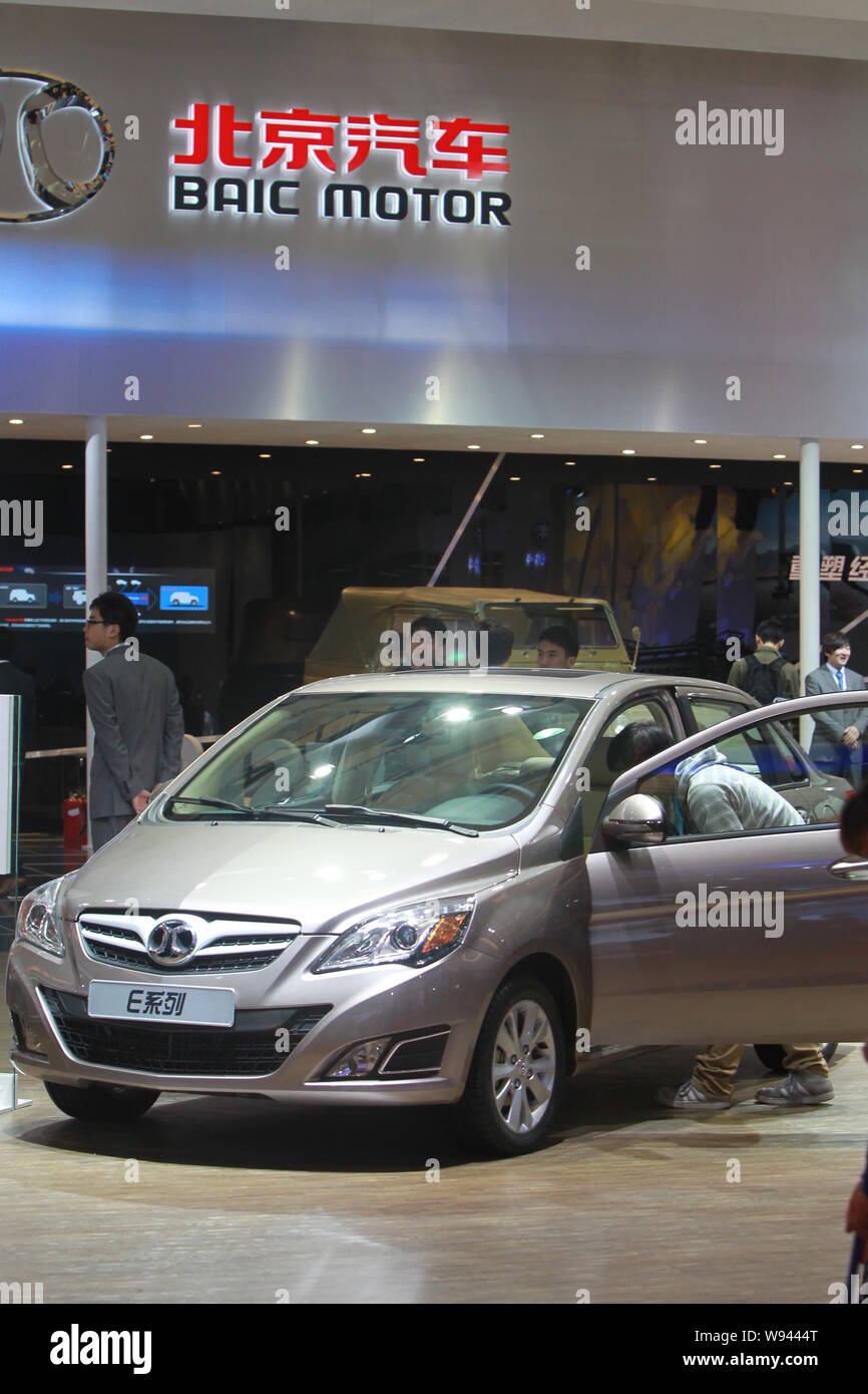 Baic motors hi-res stock photography and images - Alamy