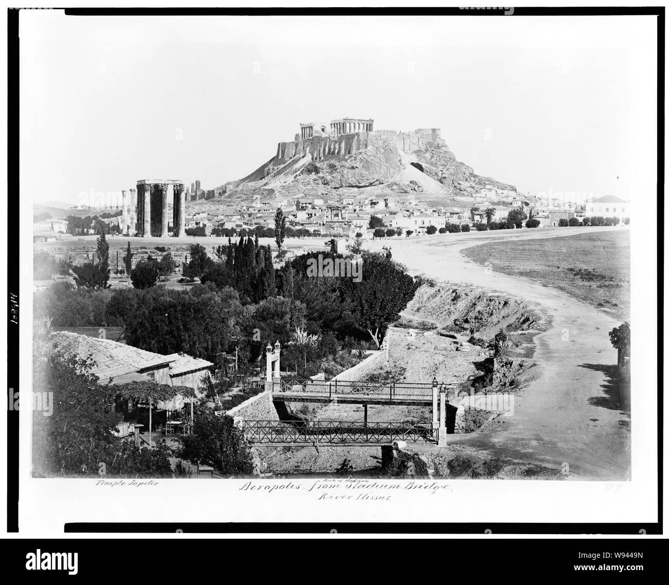 City athens acropolis Black and White Stock Photos & Images - Alamy