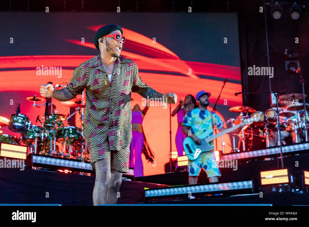 August 11, 2019, San Francisco, California, U.S: BRANDON PAAK ANDERSON ...