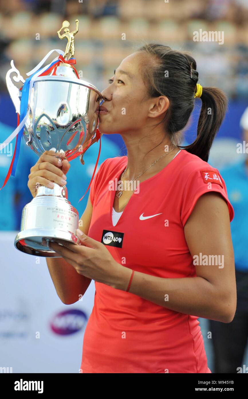 Zhang Shuai Tennis Player High Resolution Stock Photography and Images ...
