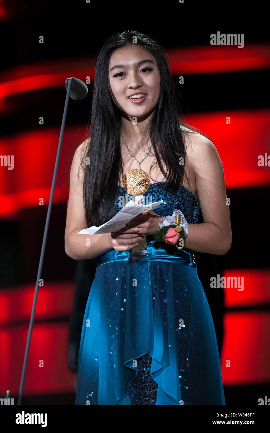 Chinese social entrepreneur Cassandra Lin (Lin Xinyu), smiles during ...