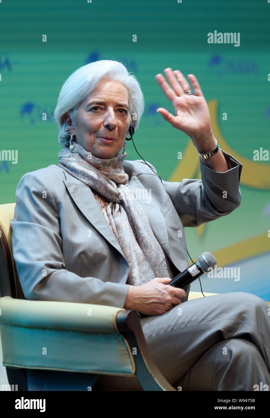 Christine Lagarde, Managing Director of the International Monetary Fund ...