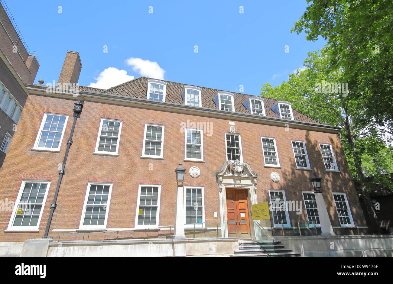 Foundling museum London UK Stock Photo - Alamy
