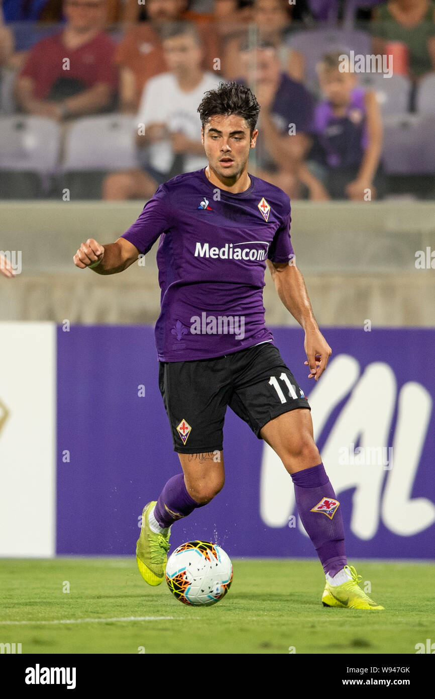 Riccardo Sottil (Fiorentina) during the pre-season friendly match ...