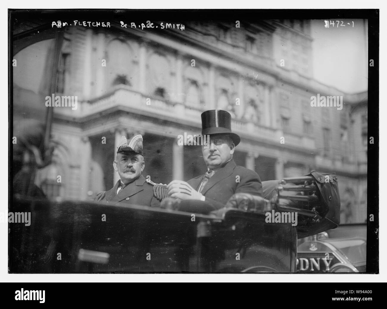 Adm. Fletcher and R.A.C. Smith Stock Photo - Alamy